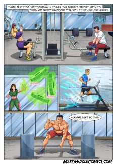 The Secret Phase - Super Muscle Growth - MaxxMuscleComics