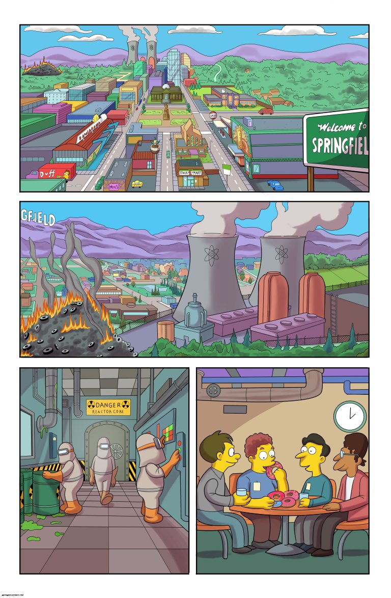 Mmmm Donuts! - MaxxMuscleComics